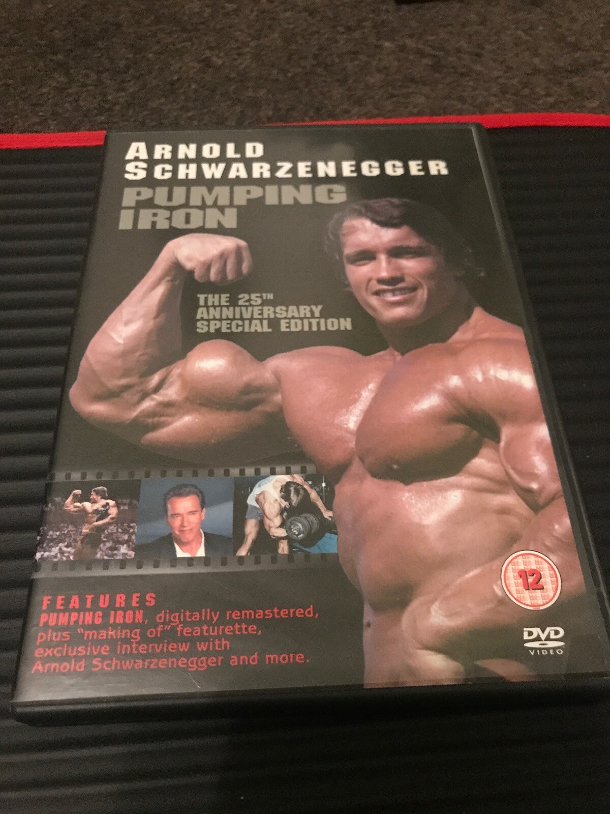 Pumping Iron DVD Arnold Schwarzenegger Documentary RARE Lou Ferrigno ...