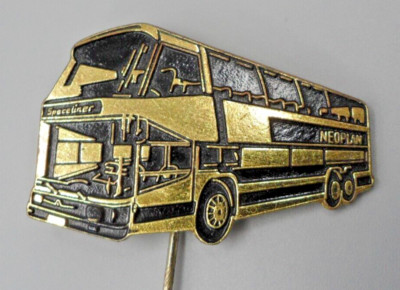 Neoplan Spaceliner Bus Stick Pin Hoffstatter Bonn German Double Decker ...