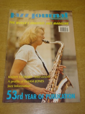 JAZZ JOURNAL INTERNATIONAL VOL 53 #7 2000 JULY KATHY STOBART ISHAM ...