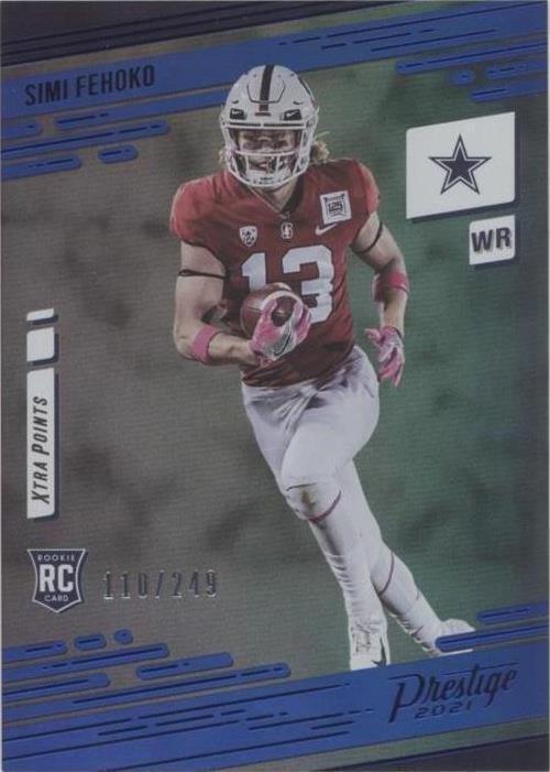 2021 Panini Prestige - Rookies Simi Fehoko #286 Xtra Points Premium ...