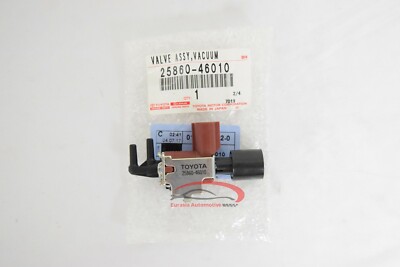 Genuine Toyota 1996-2021 Vacuum Switching Valve No.1 2586046010 OEM | eBay