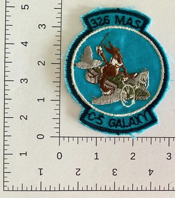 326 MAS C-5 Galaxy Patch USAF Dover AFB Delaware United States Air ...