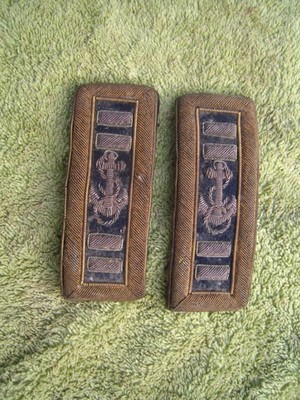 Rare Spanish American War or Earlier US Navy Lt Shoulder Boards - Full ...