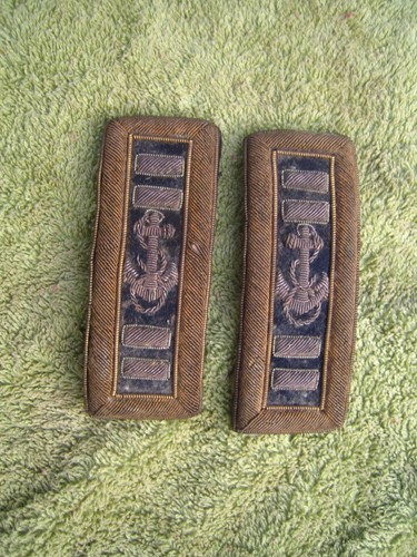 Rare Spanish American War or Earlier US Navy Lt Shoulder Boards - Full ...