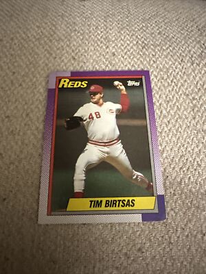 1990 Topps #687 Tim Birtsas Cincinnati Reds | eBay