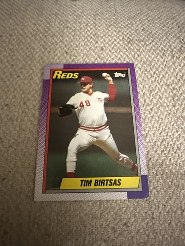 1990 Topps #687 Tim Birtsas Cincinnati Reds | eBay
