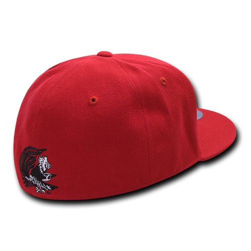 Jacksonville State University JSU NCAA Fitted Flat Bill Baseball Cap ...
