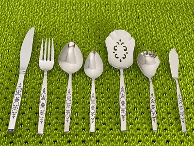 Oneida SPANADA Stainless WM A Rogers Premier USA Flatware SMART CHOICE ...