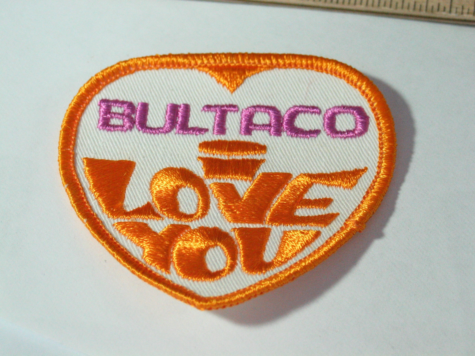 Bultaco Motorcycle Patch , I Love You, (#1537) * (**) | eBay