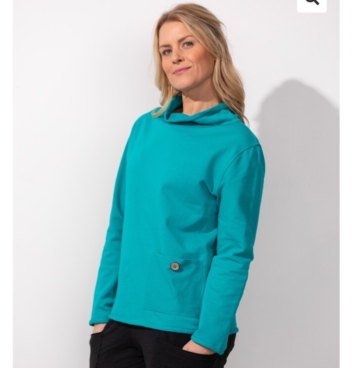 ESCAPE BY HABITAT CLOTHES TERRY POCKET PULLOVER, SIZE… - Gem