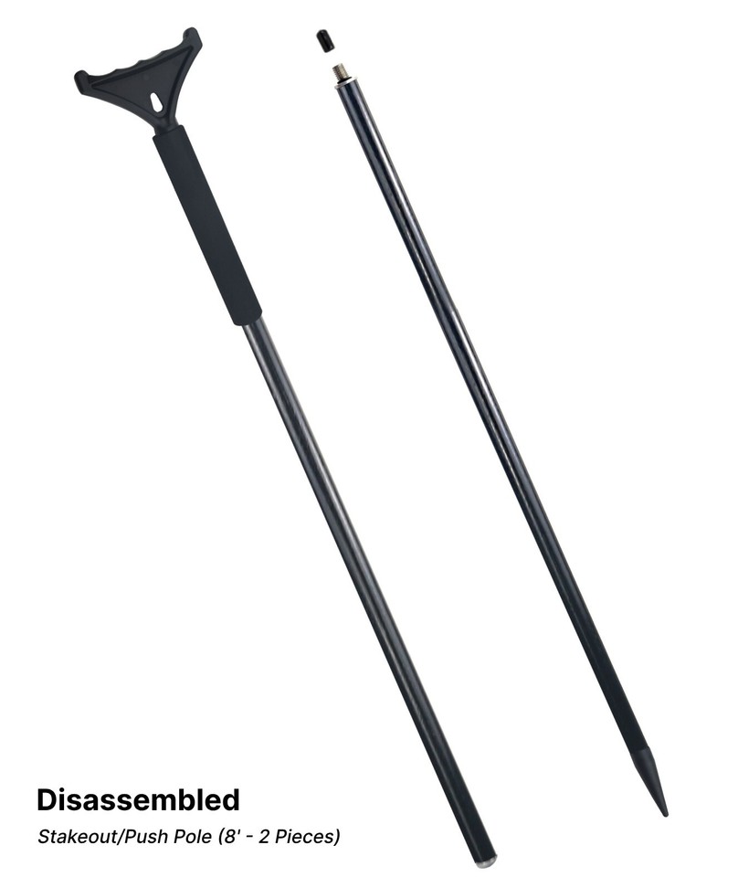 Pactrade Marine Push Pole for Boats, 8-Ft Lightweight Nylon Tip | eBay