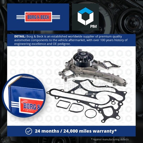 Water Pump fits MERCEDES CLS400 X218 3.0 14 to 17 M276.820 Coolant B&B ...