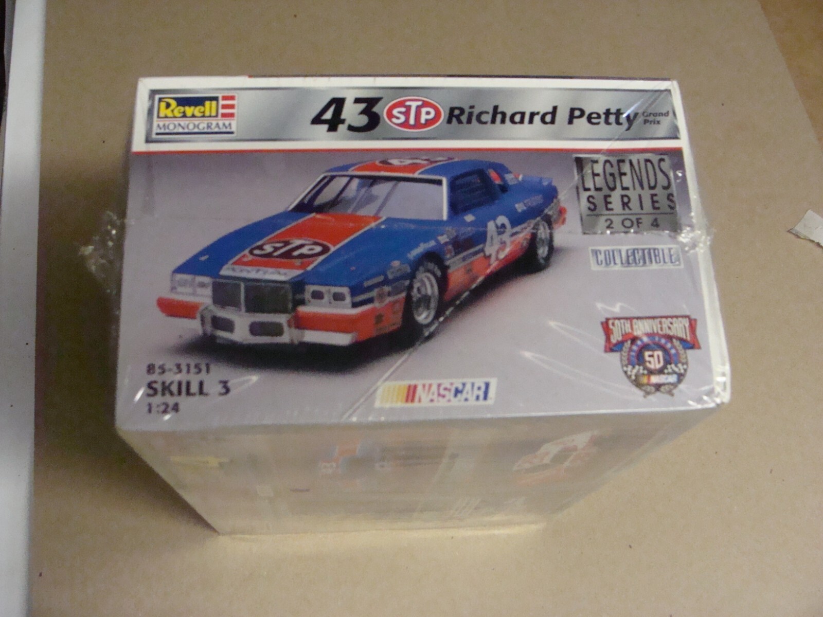 Richard Petty #43 STP Grand Prix Nascar 50th Anniversary Legends Model ...