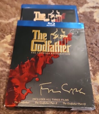 The Godfather The Coppola Restoration Blu-ray 4 Disc Collection ...
