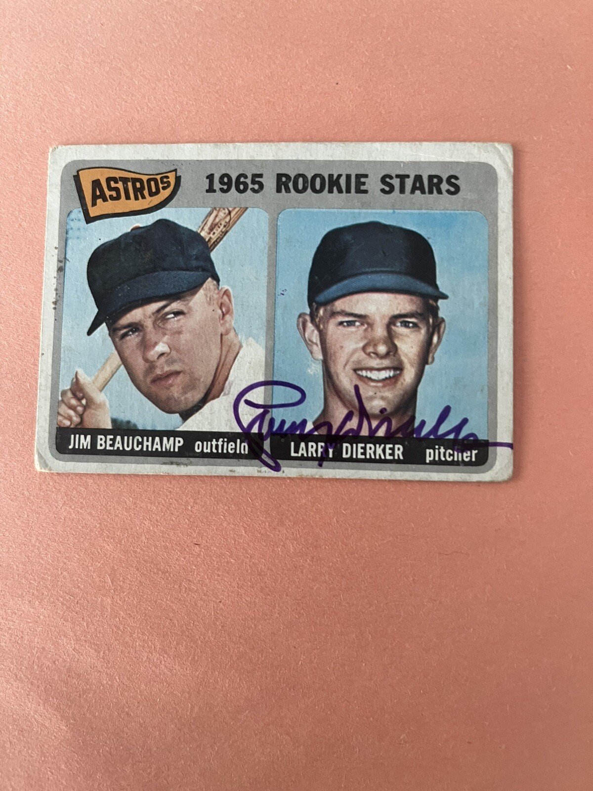 1965 Topps #409 Astros Rookie Stars Larry Dierker Rookie Autograph. | eBay