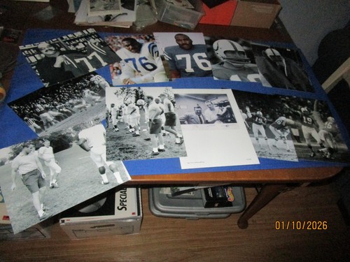 Baltimore Colts Football Photo Lot (11) Johnny Unitas Big Daddy ...