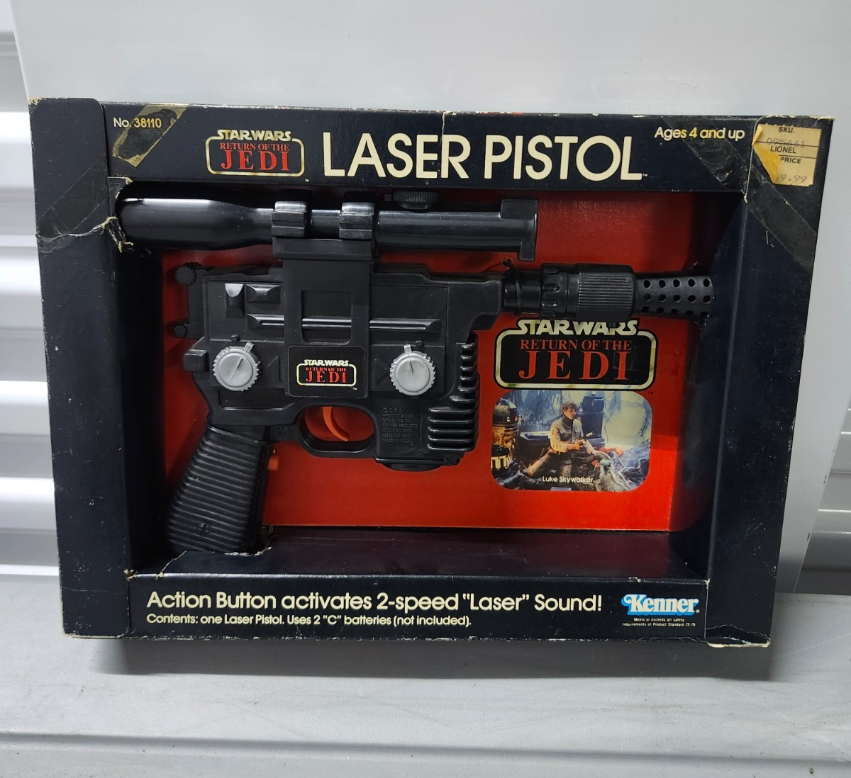 Laser Pistol 1983 Return of the Jedi STAR WARS Vintage Original ...