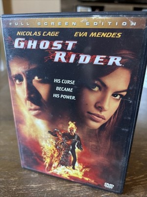 Ghost Rider DVD Nicolas Cage, Eva Mendes, Full Screen 43396193048| eBay