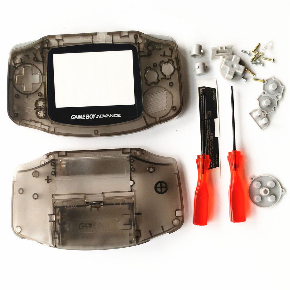 Nintendo Game Boy Advance GBA Front Light Frontlight AGS-001 Full Kit ...
