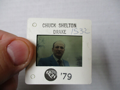 Vintage 1970's Chuck Shelton Drake Head Coach Negative Slide 2 Inches ...
