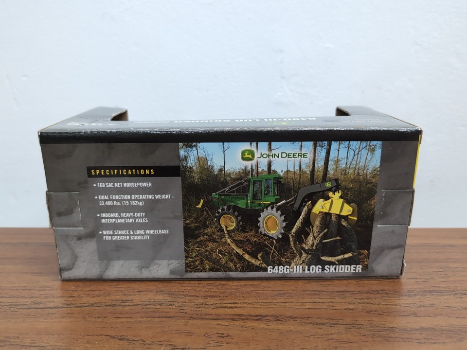 1/50 Ertl Toy John Deere 648G-III Log Skidder Logging | eBay