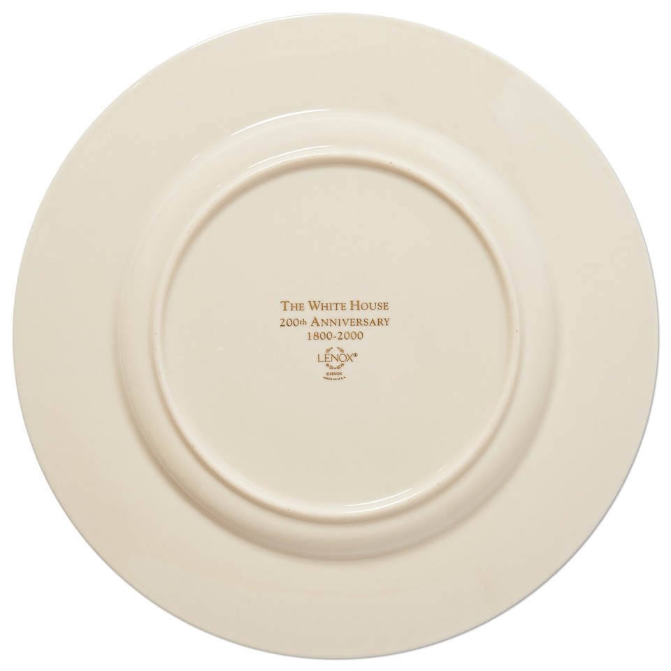 Bill Clinton White House China Fish Plate to Honor the 200th ...