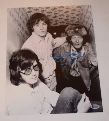 Ginger Baker Signed Autograph 11x14 Photo Cream Blind Faith Drummer ...