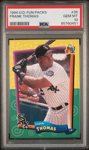 1994 Upper Deck Fun Pack - Frank Thomas #35 for sale online | eBay
