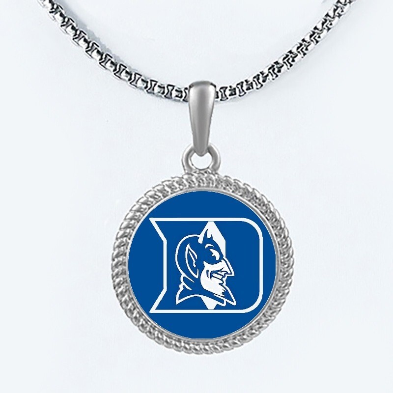 Blue Devils Mens Womens 20" Lnk Chain Pendant Necklace w Gift Pkg D22 ...