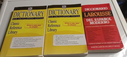 thinking kids dictionary new encyclopedic edition w/bonus lot of 3 ...