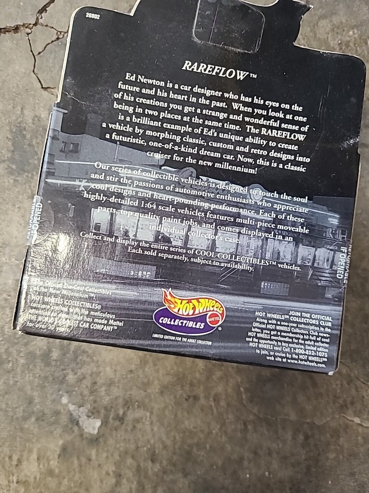 1998 Rareflow Hotwheels Collectibles 1:64 Scale | eBay