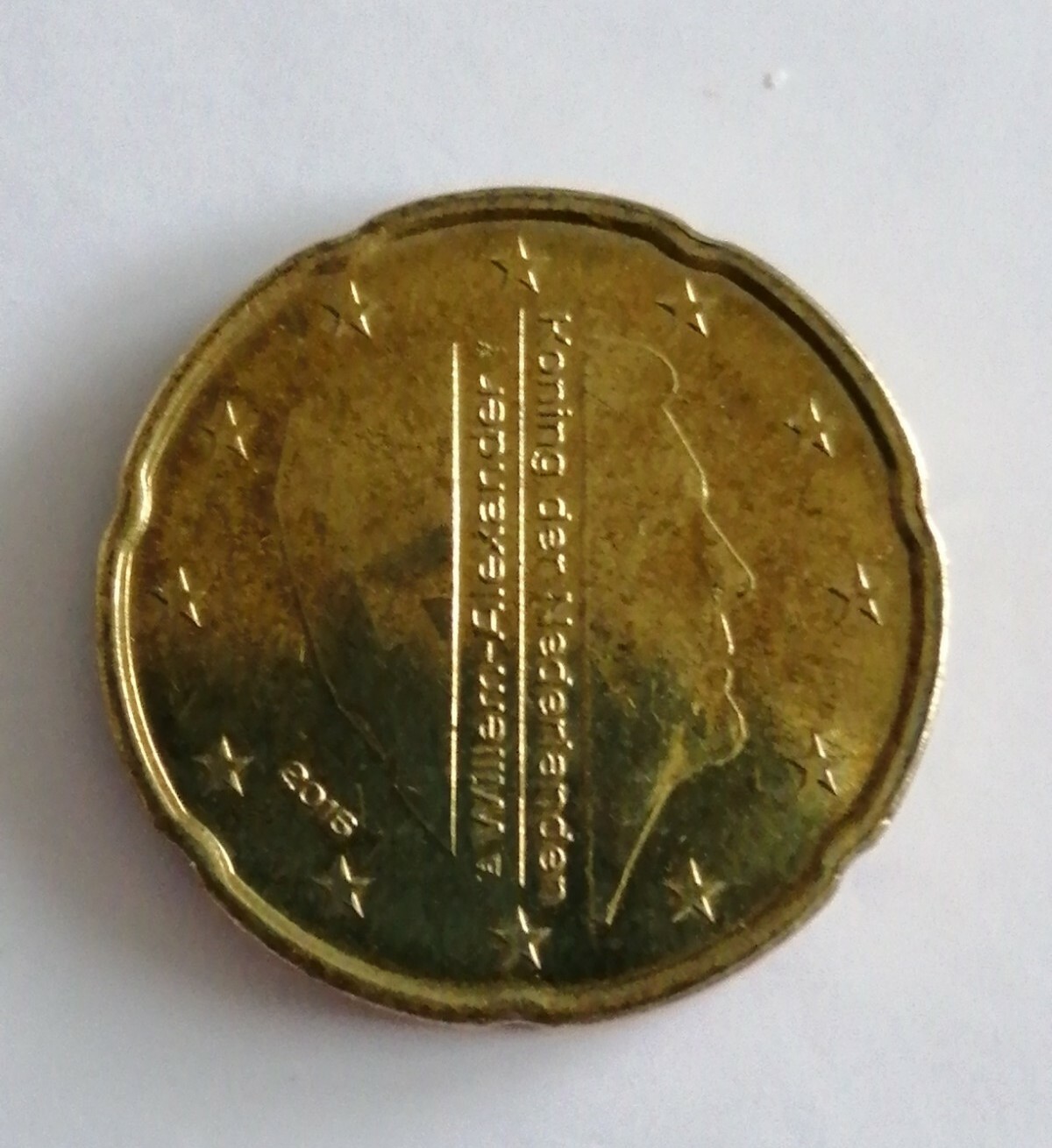 20 Cent Münze Nederlande 2016 König Willem Alexander | eBay.de