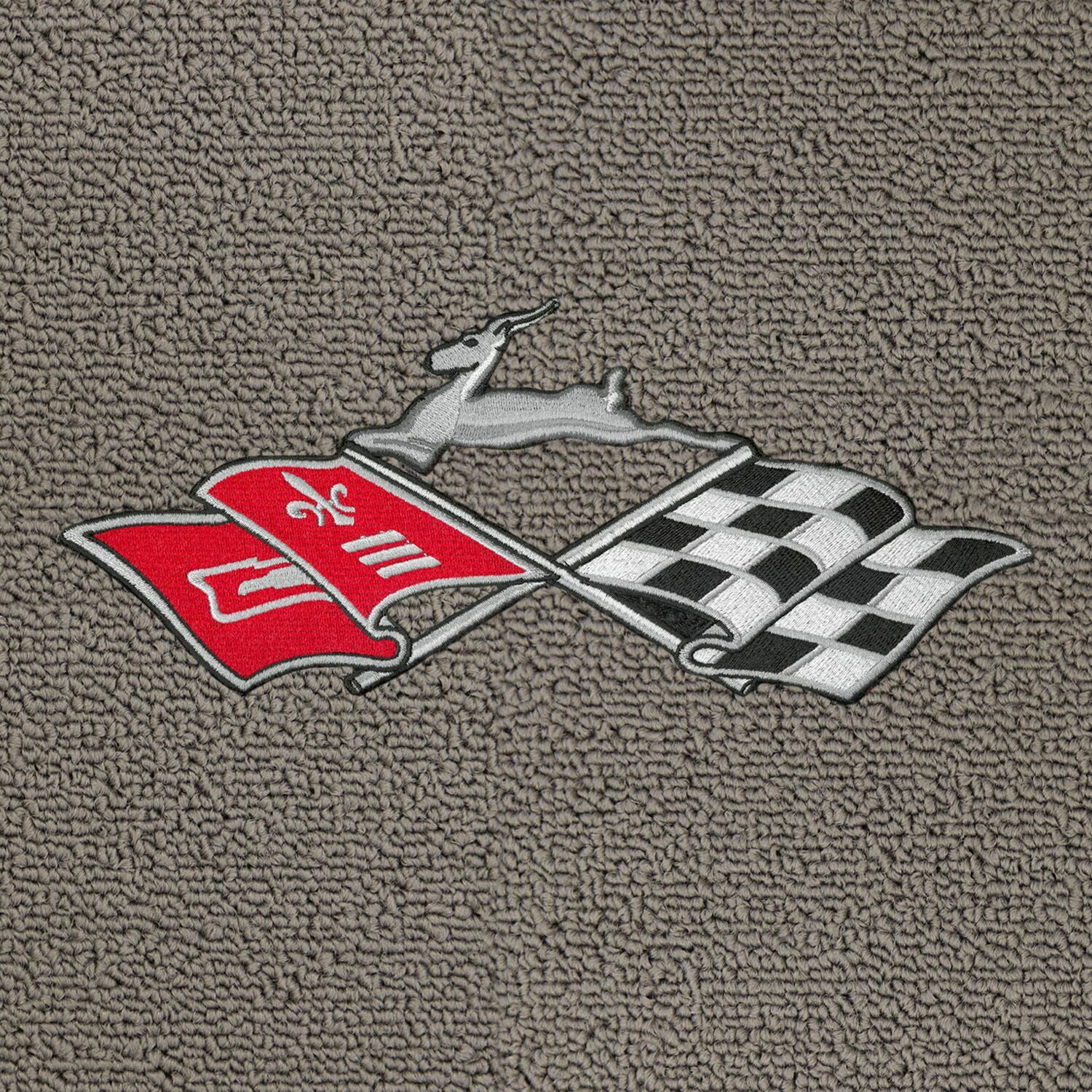 Lloyd Mats Classic Loop Chevrolet Impala Cross Flags 4pc Floor Mats ...