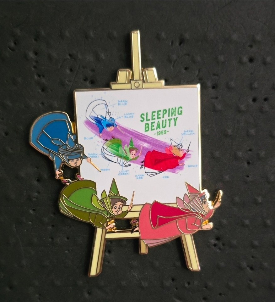 YOU CHOOSE Disney Pink a la Mode PALM Ink & Paint Canvas Mystery Pin SE ...