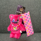 USJ HAMIKUMA PINK Mascot Keychain with Strap Horror Teddy Bear 2025 ...