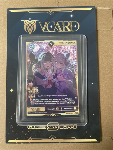 Gamer Supps VCard Vtuber Awards 2024 Promo Card 001 - Womp Snack - FULL ...