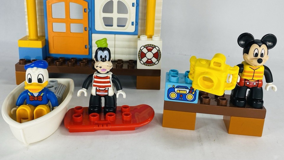 Missing 1 Piece - LEGO Duplo Mickey & Friends Beach House Set 10827 ...