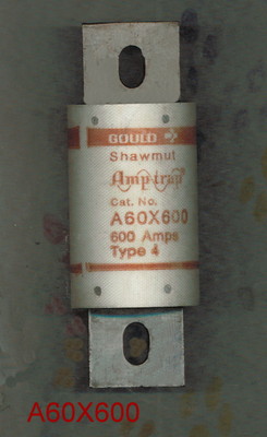 SHAWMUT A60X600 FUSE 600 AMP 600 VOLT TYPE 4 A60X 600 | eBay
