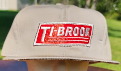 Ti-Brook Grey Hat Cap Snapback Adjustable Swingster Made In USA | eBay