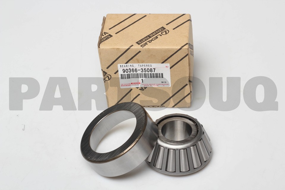 9036635087 Genuine Toyota BEARING, TAPERED ROLLER (FOR FRONT DRIVE ...