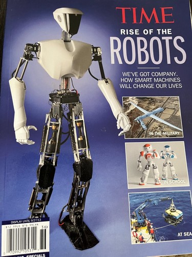2013 Time Magazine Rise of Robots Smart Machine Artificial Intelligence ...