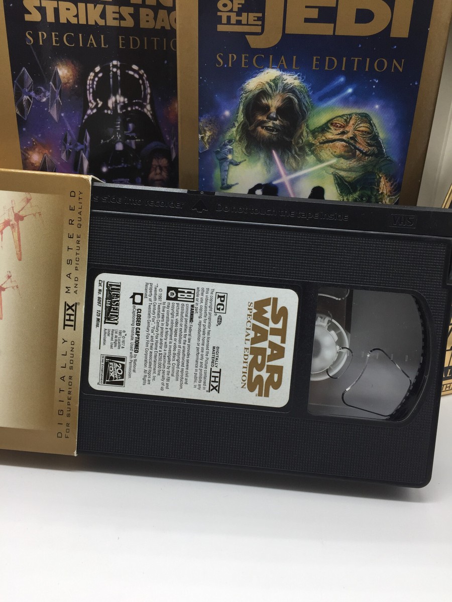 Star Wars Trilogy Vhs Ebay
