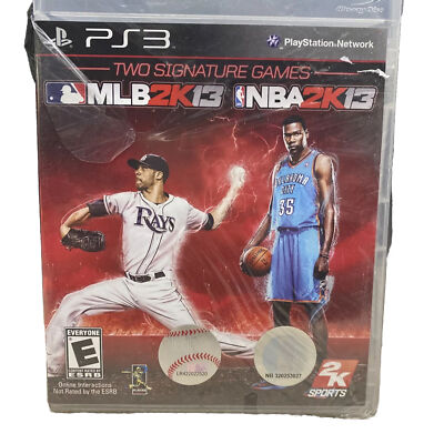 MLB 2K13/NBA 2K13 Combo Pack (Sony PlayStation 3, 2013) Read ...