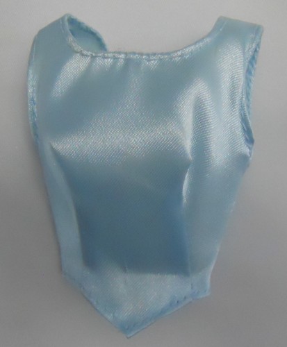 Disney Barbie Doll's Blue BODICE SHELL TOP Princess CINDERELLA 1991 ...