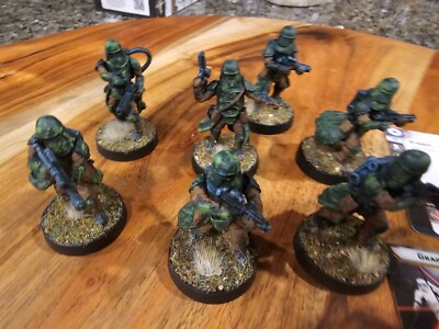 FFG Star Wars Legion Snowtroopers Very Well Painted X7 MV152 | eBay