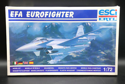 ESCI ERTL EFA Eurofighter 1:72 Airplane Model Kit - Brand New & Sealed ...