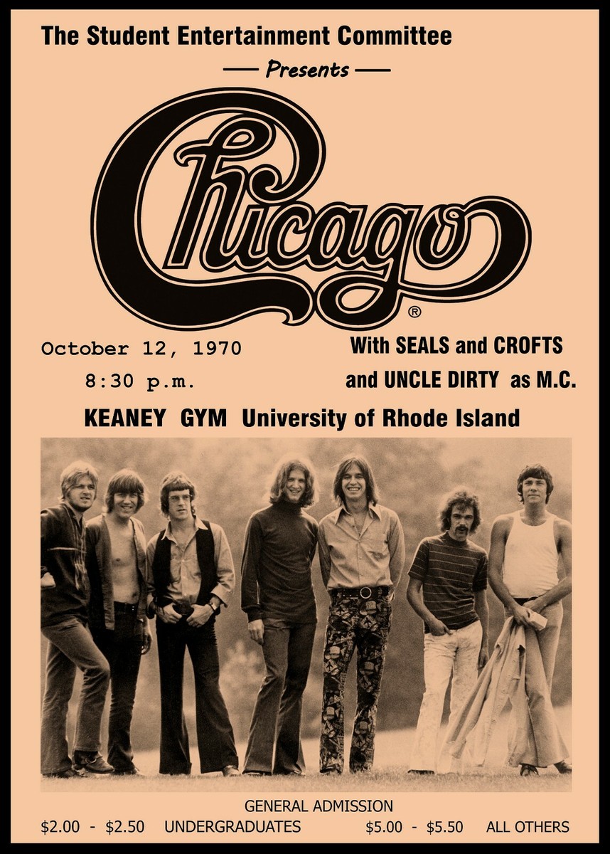 Classic Rock Concert Posters