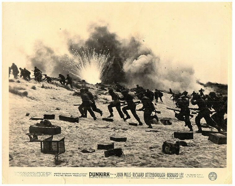 World War 2 Battle Scene