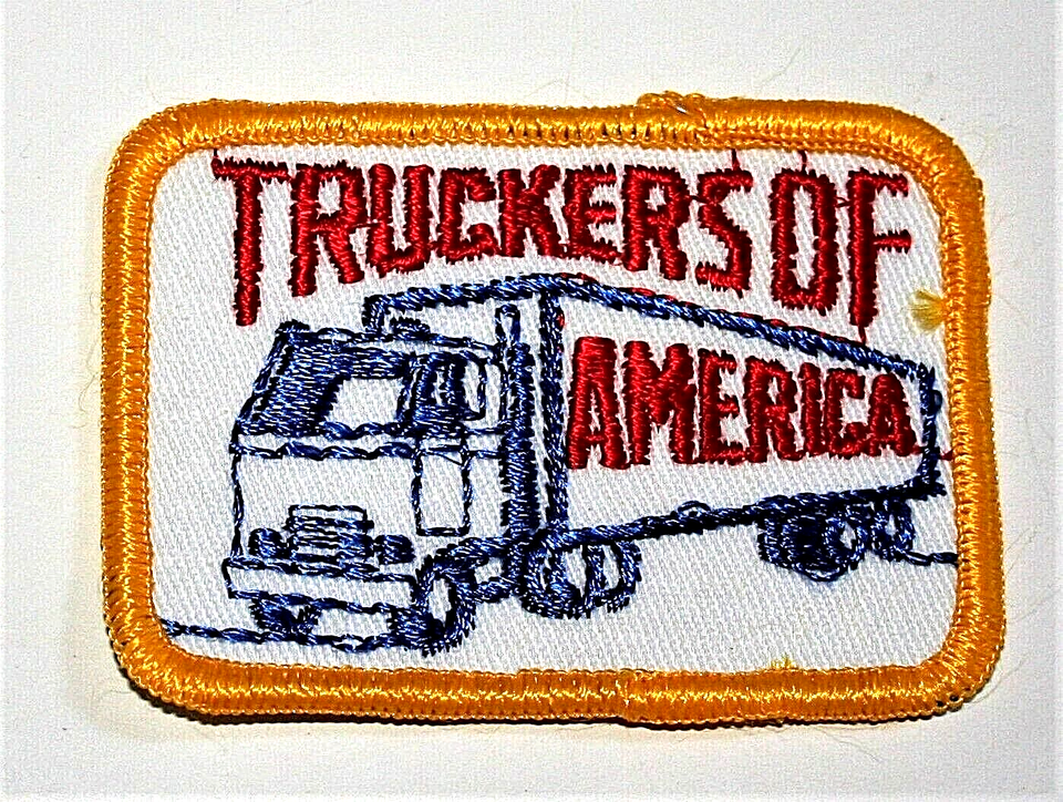 Retro CB Convey Era Truckers of America !8 Wheeler Truck Patch New NOS ...
