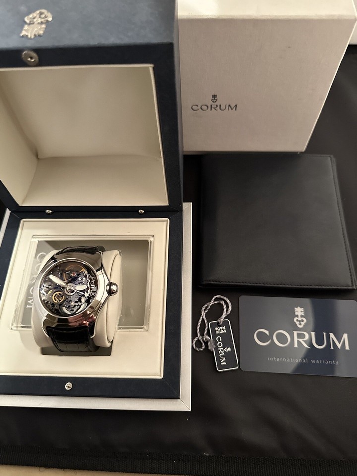 Corum Skeleton Bubble Watch Collectors Watch Never Worn | eBay